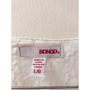 BONGO | Tops | Salebongo White Top 34 Rolled Sleeves | Poshmark